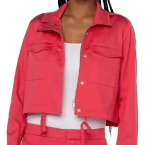 Liverpool | Jackets & Coats | Liverpool La Crop Cargo Utility Jacket ...